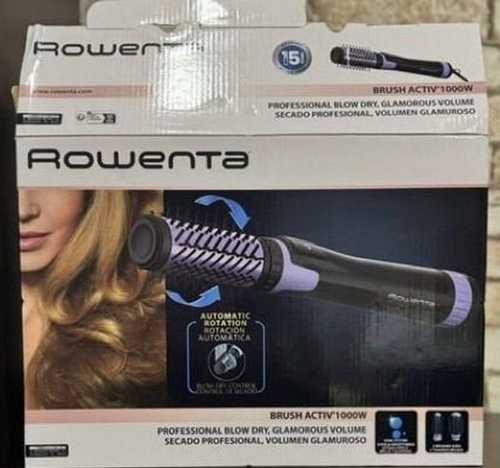 Фен щетка rowenta brush activ