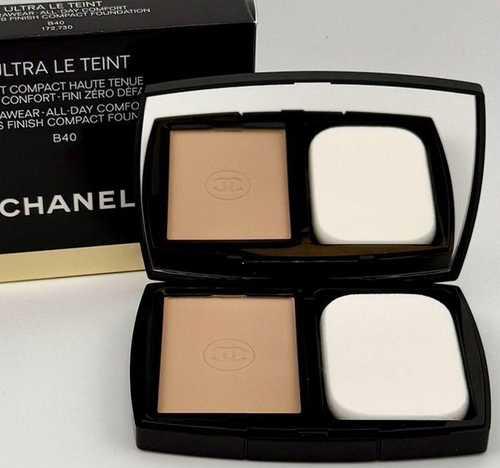 Chanel ultra le teint пудра тон b40 2024