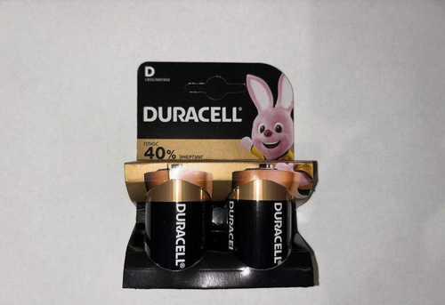 Батарейки duracell D