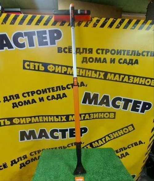 Щетка телескопическая для уборки снега amigo 74104