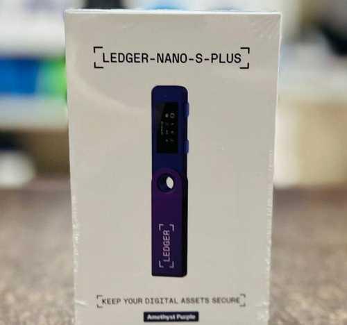 Ledger Nano S Plus Purple Amethyst