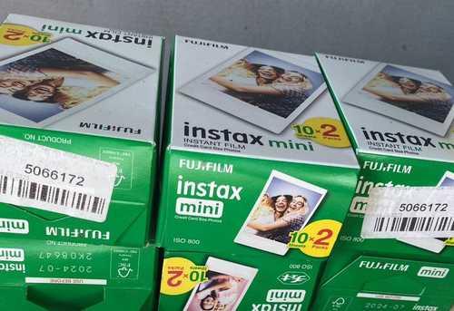 Картриджи на instax mini