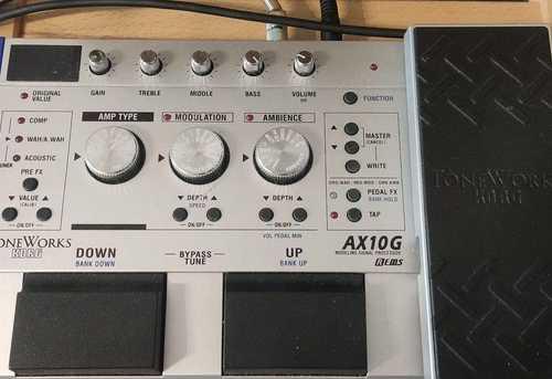 Гитарный процессор korg ax10g