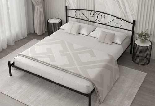 Кровать металлическая двуспальная