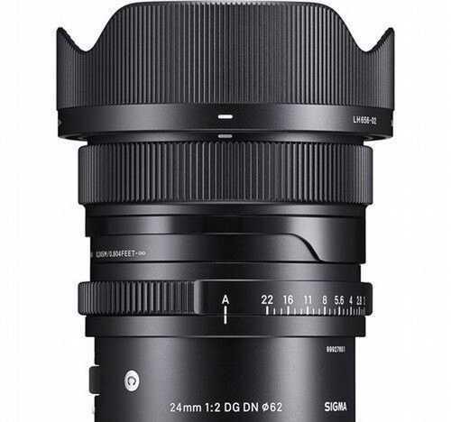 Объектив Sigma 24mm f/2.0 DG DN Contemporary Sony