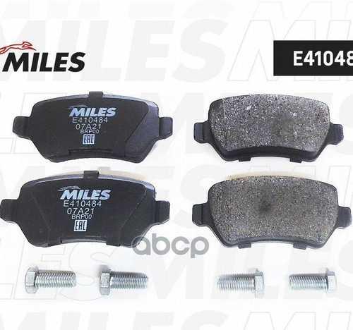 Колодки тормозные дисковые Miles E410484 E410484