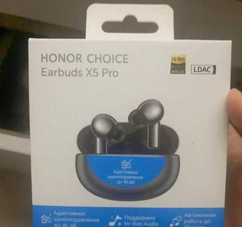 Беспроводные наушники honor choice earbuds x5 pro