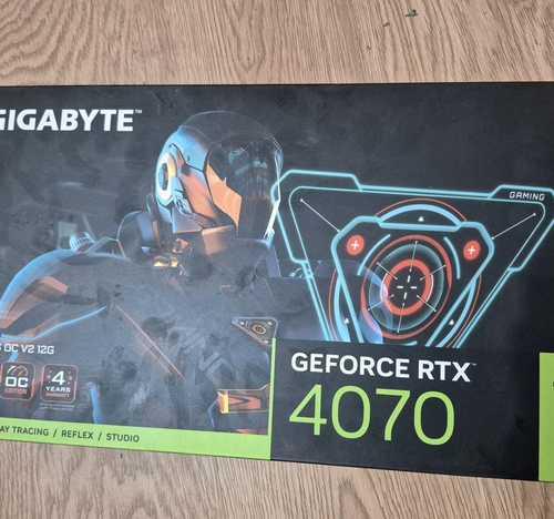 Видеокарта gigabyte GeForce RTX 4070