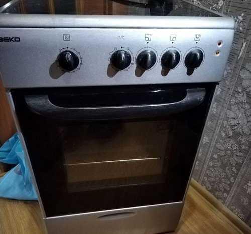 Плита электрическая стеклокерамика beko