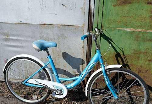 Велосипед подростковый женский 24 колеса