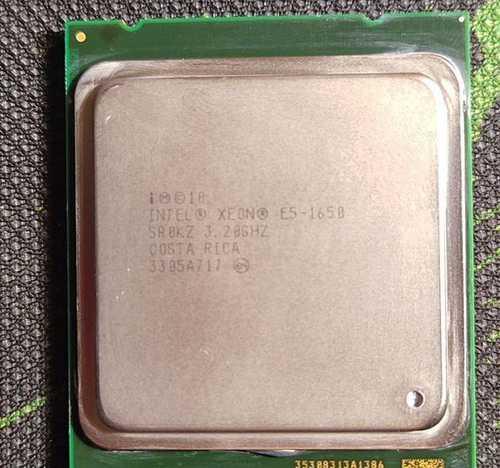 Процессор Intel Xeon E5-1650v1 (3.2GHz 6C 12T)