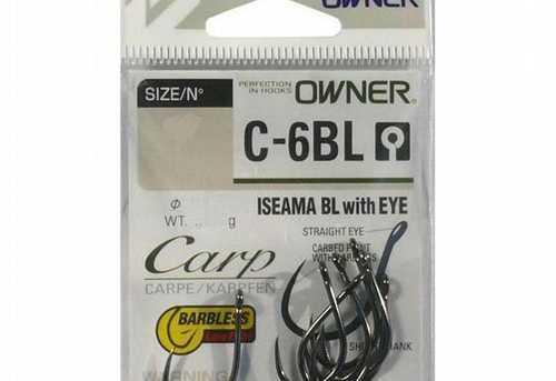 Owner Крючок Carp Iseama BL w/eye BC №6 11шт