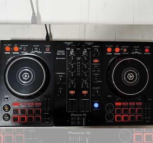 Dj контроллер pioneer 400 с оригинальной сумкой