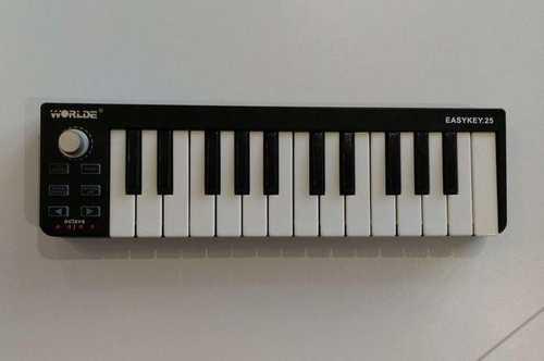 Midi клавиатура worlde easykey.25