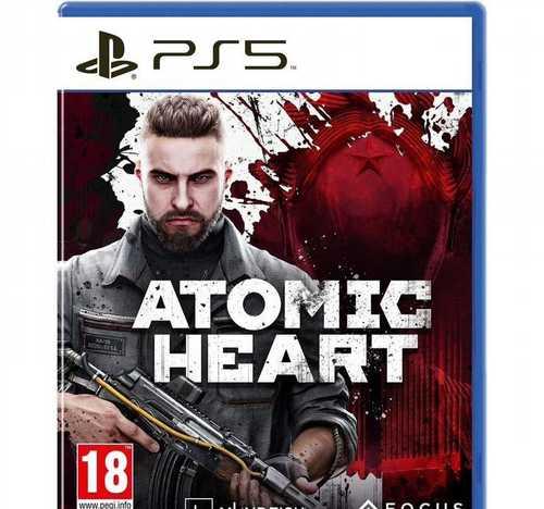 Atomic heart PS5 диск полностью на русском