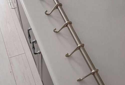 Рейлинг с крючками 58см