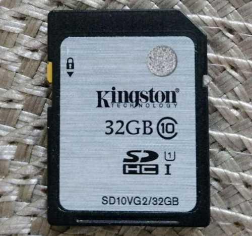 Карта памяти Kingston sdhc 32 гб