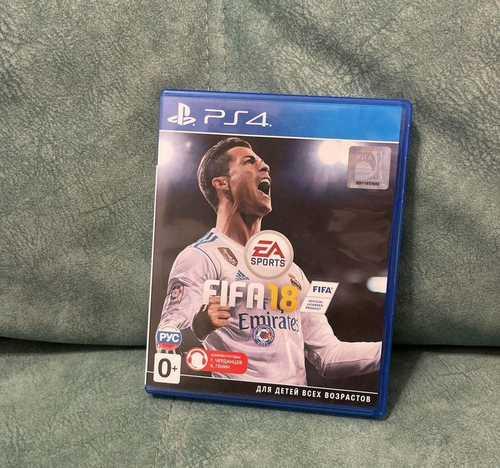 Fifa 18 ps4 диск