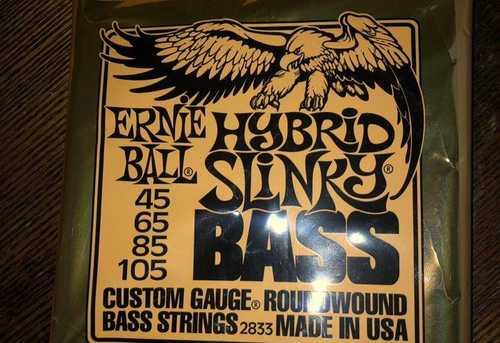 Струны для бас гитары Ernie Ball 45-105 2833
