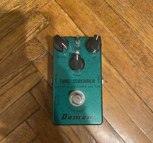 Гитарная педаль demon tube screamer