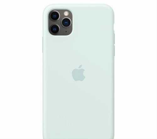 Apple iPhone 11 Pro Max Silicone Case Seafoam