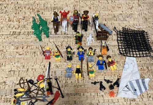 Lego фигурки, минифигурки, оружие. Lego сепаратор