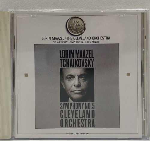 Symphony 5 EMinor,Op. 64:Lorin Maazel Tchaikovsky