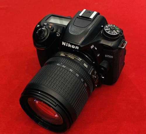 Nikon d7500 kit 18-105mm