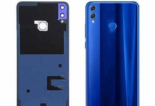 Задняя крышка для Huawei Honor 8X (синий) + прокле