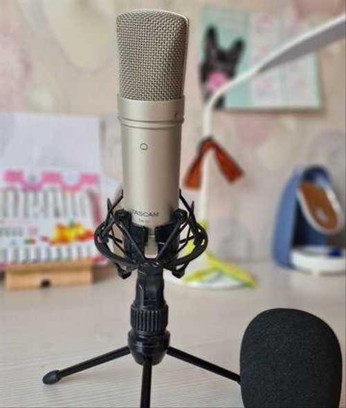 Микрофон для записи вокала tascam TM-80
