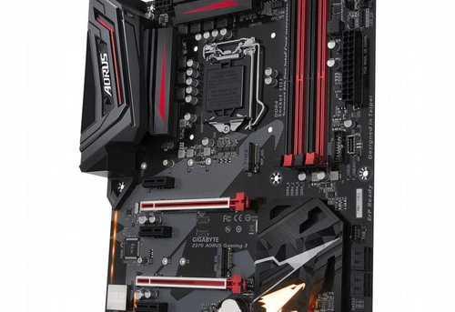 Материнская плата Z370 aourus gaming 3 + i7 8700K