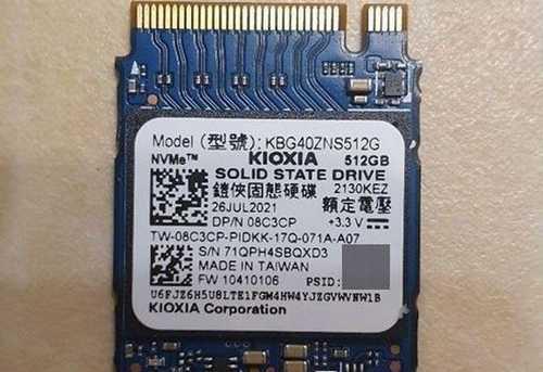 Внутренний SSD Kioxia (Toshiba) 512GB M.2 2230