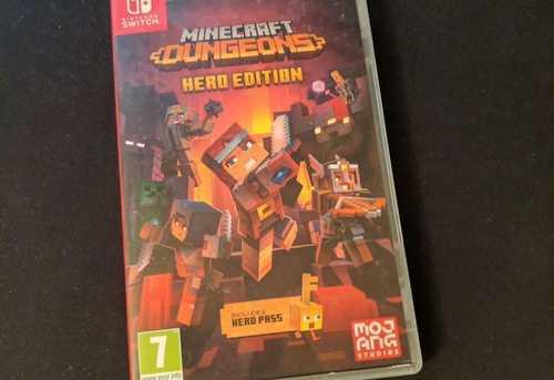 Minecraft dungeons hero edition Nintendo switch