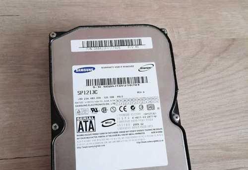 Жесткий диск Samsung sp1213c