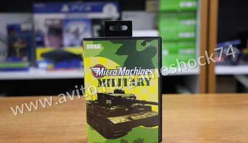 Картридж Sega Micro Machines Military