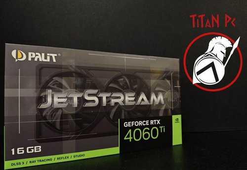 Palit RTX 4060Ti Jetstream 16gb / Обмен/Гарантия