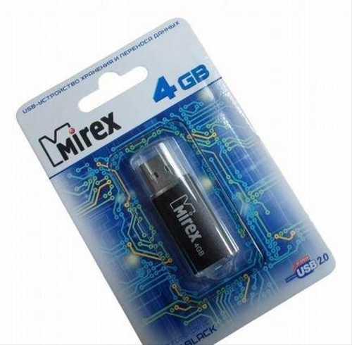 USB флешка 4GB Mirex Unit Black