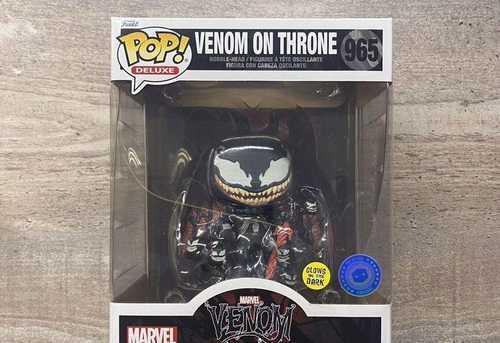 Funko Pop Venom on Throne 965 (Marvel)