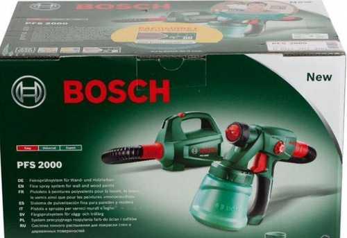 Краскопульт bosch pfs 2000