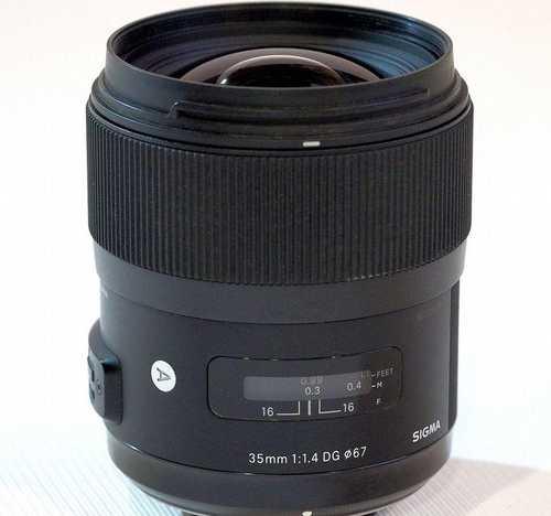 Объектив Sigmа аf 35mm F/1.4 DG HSM аrт for Nikоn