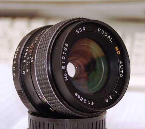 Объектив Auto-beroflex 28 mm f 2.8