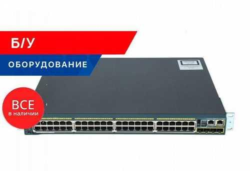 Коммутатор WS-C2960S-48LPS-L Catalyst PoE+ (370W)