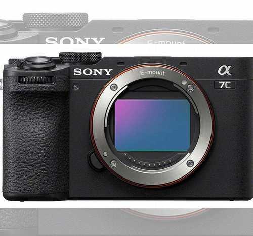 Цифровой фотоаппарат sony Alpha A7C II body Black