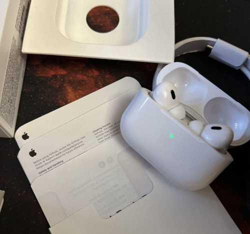 Наушники air pods pro2 чехол в подарок