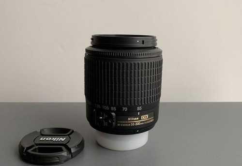 Объектив Nikon AF-S 55-200mm 4-5.6G ED