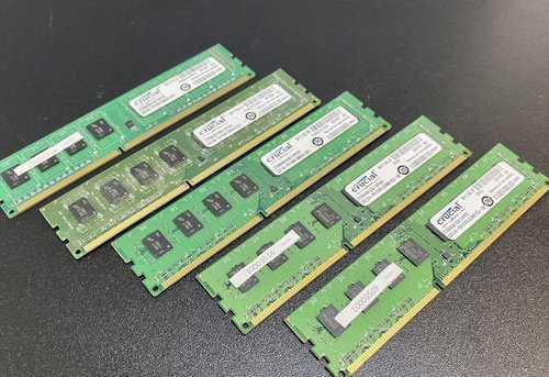Оперативная память DDR3 2Gb Crucial
