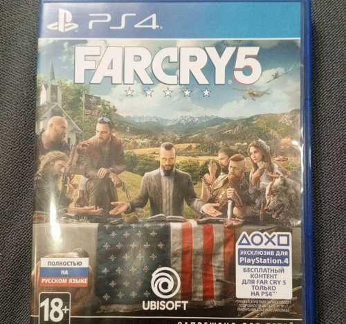 Диск на ps4 far cry 5