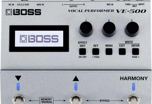 Boss ve-500 vocal performer новый