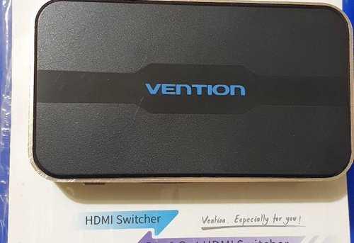 Vention hdmi переключатель 4 в 1