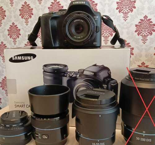 Фотоаппарат Samsung NX20 с объективами 16 30 45мм